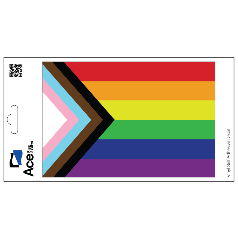 Progressive Pride Decal - Made in USA — Ace Flag & Gift Shop