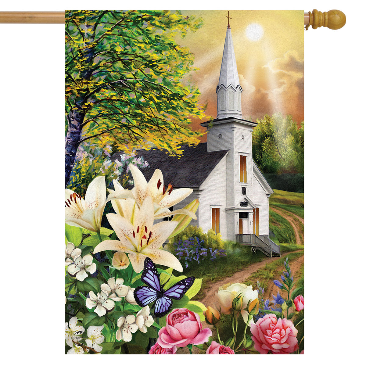 Spring Church Banner Flag — Ace Flag & Gift Shop