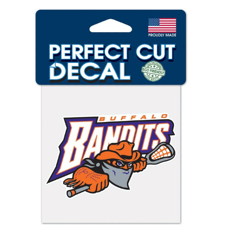 4x4" Buffalo Bandits Logo Decal — Ace Flag & Gift Shop