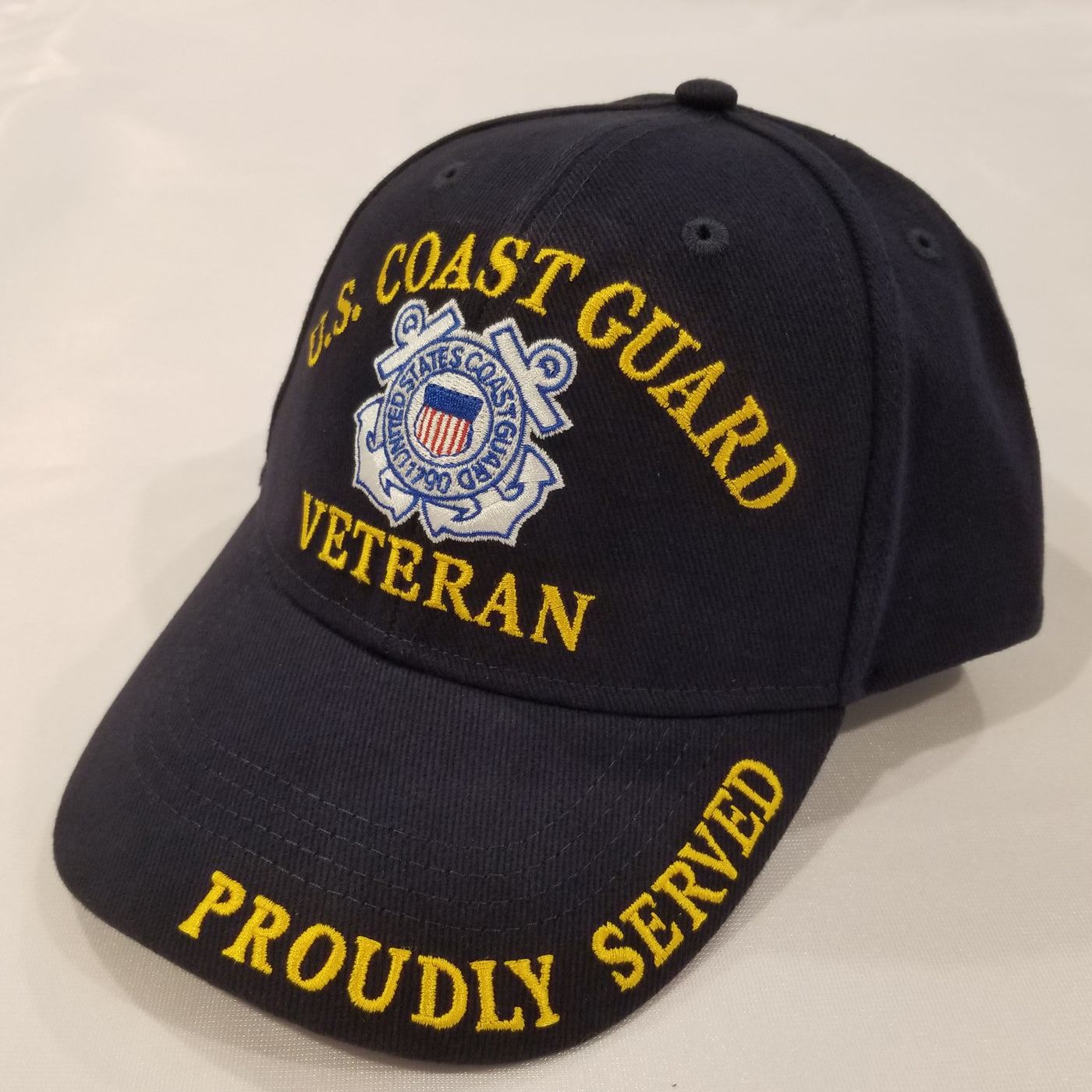 US Coast Guard Veteran Hat — Ace Flag & Visual Promotion