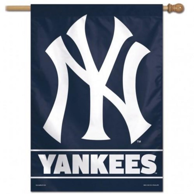 New York Yankees Logo Banner Flag — Ace Flag & Gift Shop