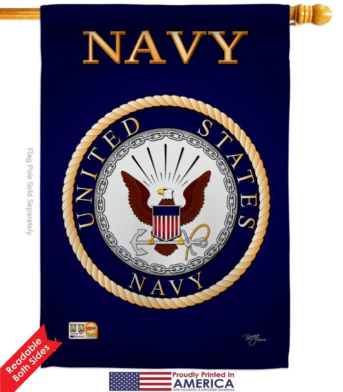 US Navy Banner Flag — Ace Flag & Gift Shop