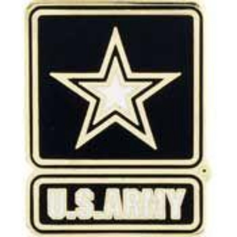 US Army Logo Black Lapel Pin — Ace Flag & Gift Shop