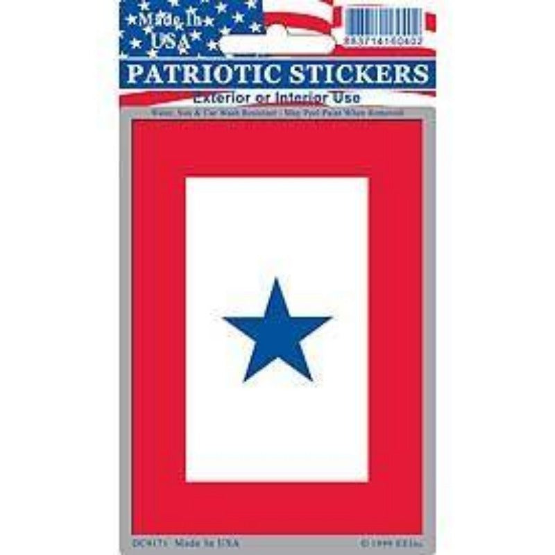 Holographic Service Star Sticker – Ace Flag & Visual Promotion